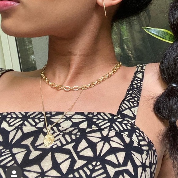 Mejuri | Jewelry | Mejuri 8k Gold Vermeil Chain Necklace 8s Drop | Poshmark